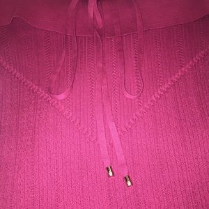 CHANEL | Tops | Chanel Knit Top Burgundy Authentic | Poshmark